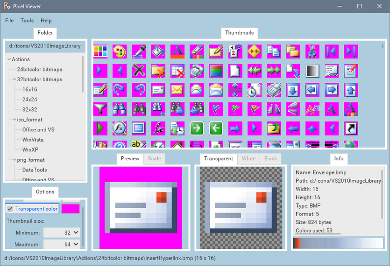 Pixel Viewer by Wiering Software
