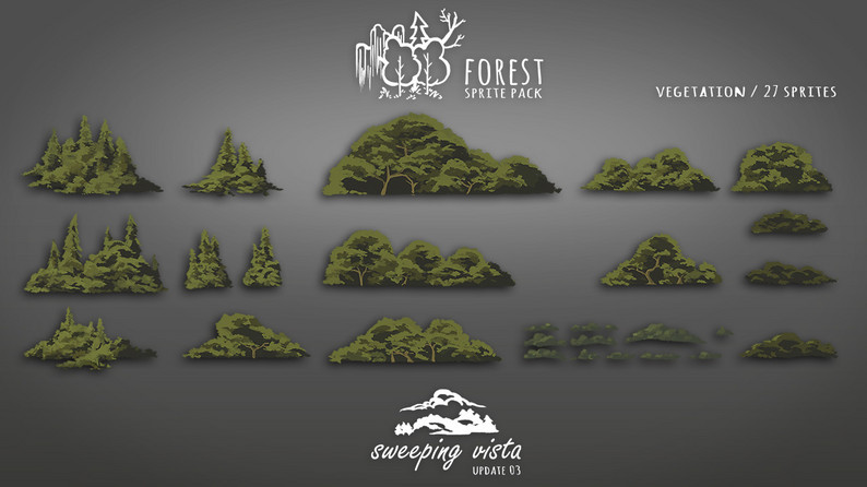 Forest Sprite Pack by Tito Lívio