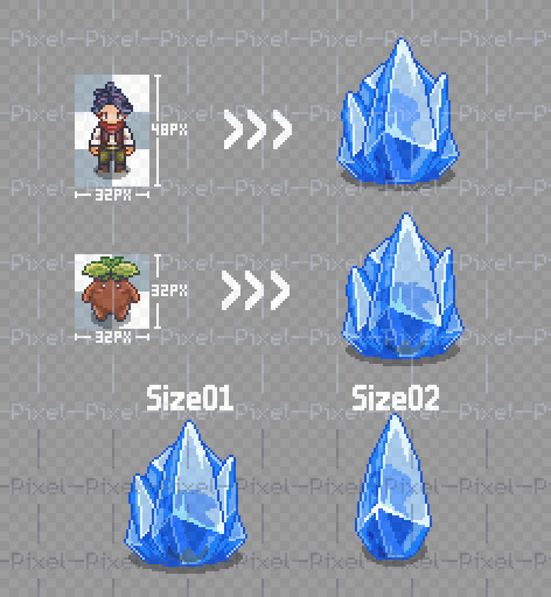 Pixel-Art Effect(PRO): Iceberg by DreamyPixelArt