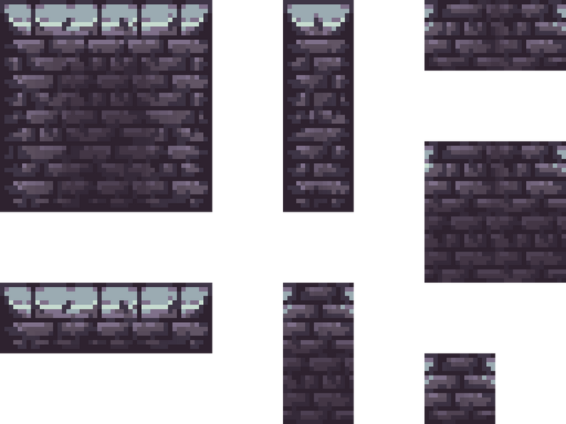 Tile set and BG pack - 16x16 Tilesets by Biganon 1