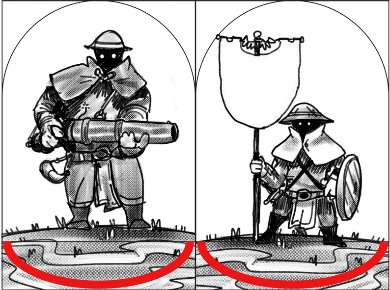 Goon Squad: Medieval - Printable Paper Minis by Johansome