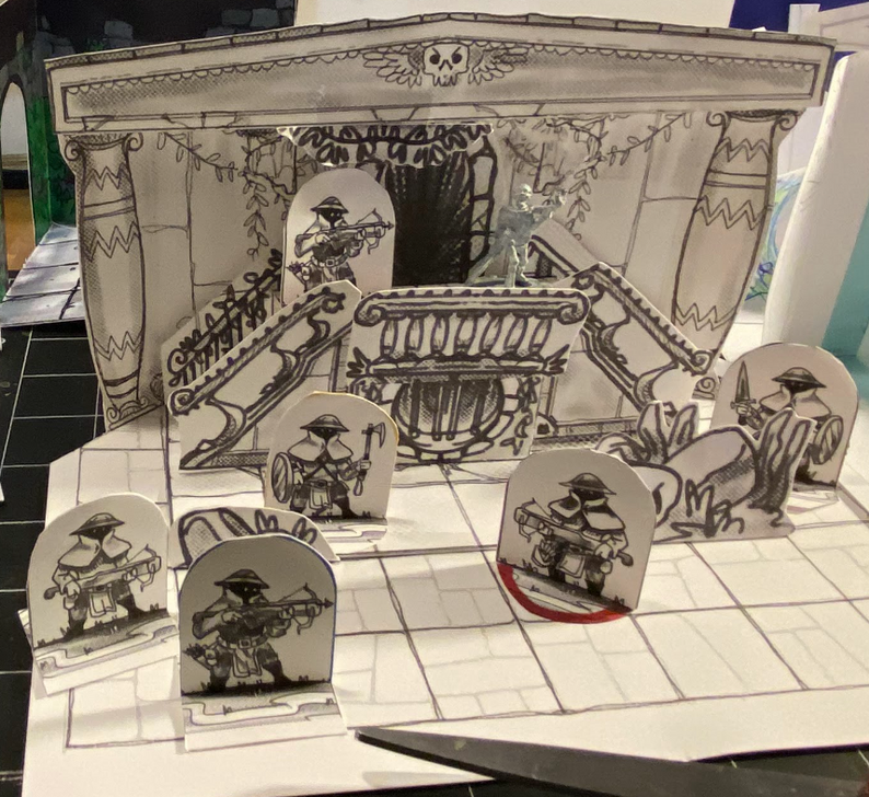 Goon Squad: Medieval - Printable Paper Minis by Johansome