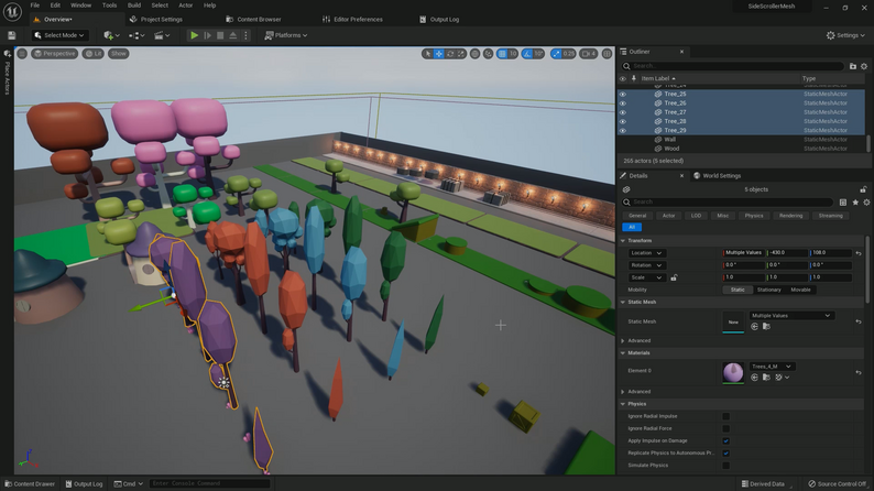 UE5 Side Scroller Game 3D Asset by GMD2