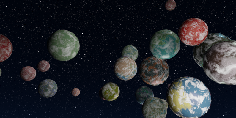 Procedural Planet Generator Blender Addon by CGCOOL