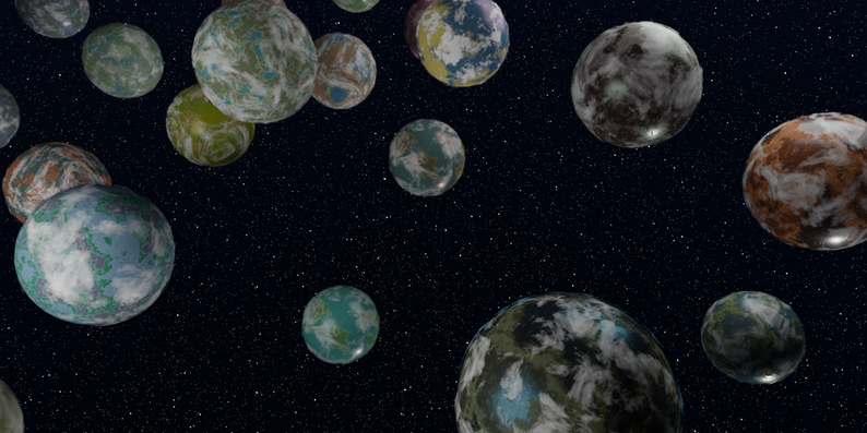Procedural Planet Generator Blender Addon by CGCOOL