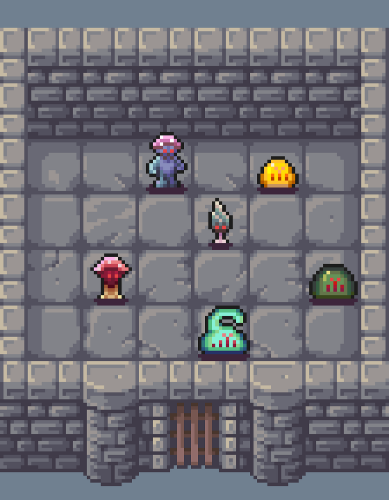 Monster Asset Pack [16x16] by DeepDiveGameStudio