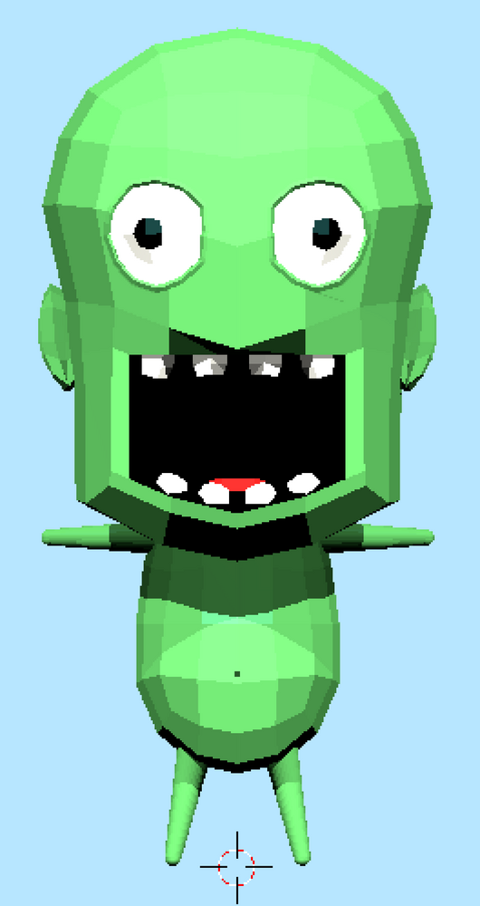 Low Poly Zombie 3D by kiki.tech