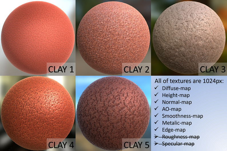 Clay seamless texture by Dandruff
