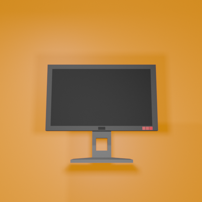 Low Poly PC Setup by BeeMaxStudio