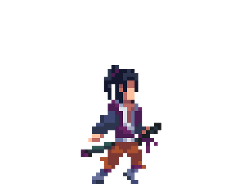 Ronin - Pixel Art Character by JapaSsou
