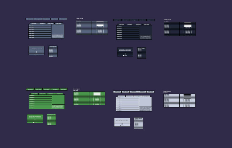 Flat GUI game asset pack FREE by SunGraphica
