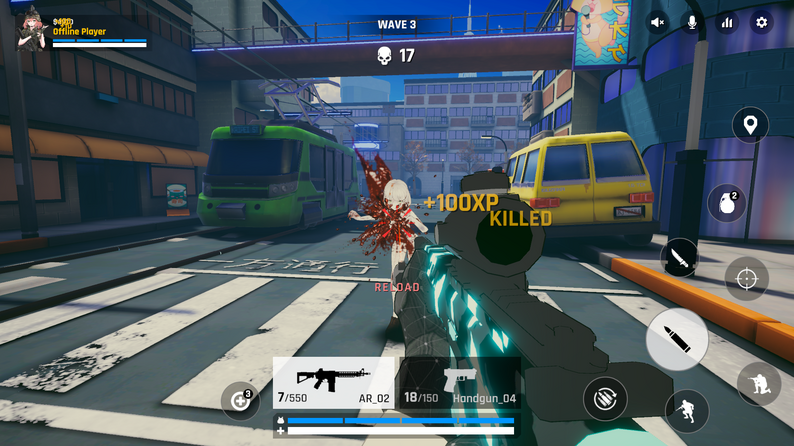 Anime Zombie FPS Shooter by Hexagon