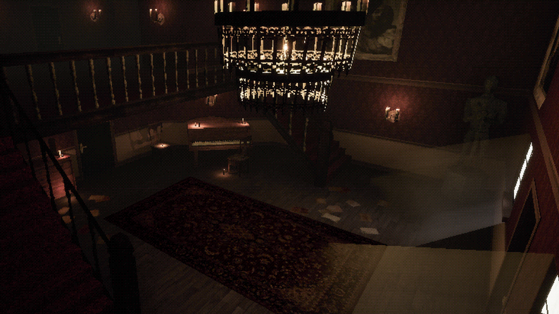 Retro PSX Style Mansion Assets - Demo by PorkBellyGames