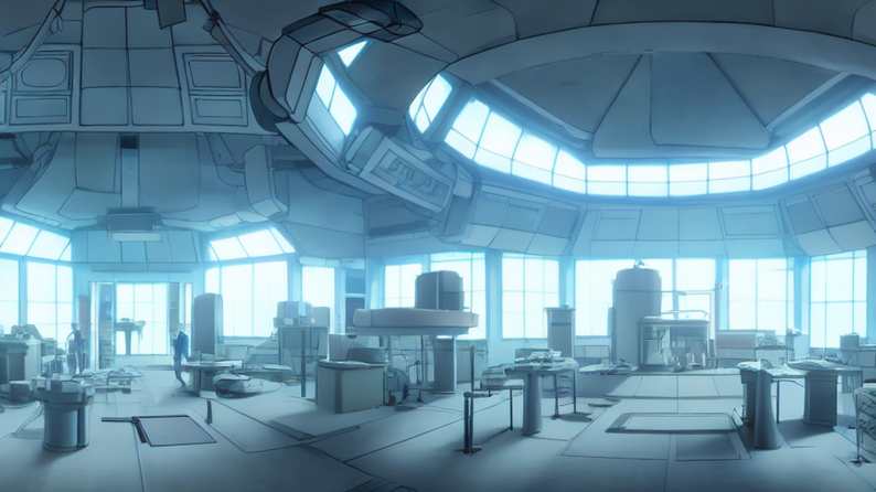 Futuristic Anime Backgrounds V1 by Myriad Games