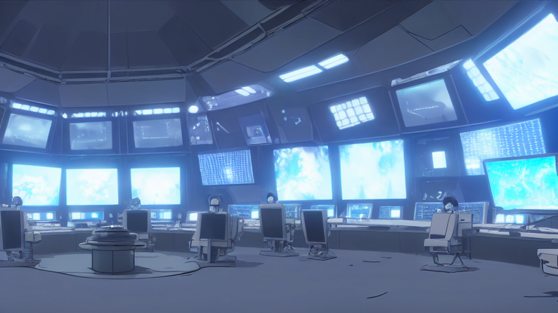 Futuristic Anime Backgrounds V1 by Myriad Games