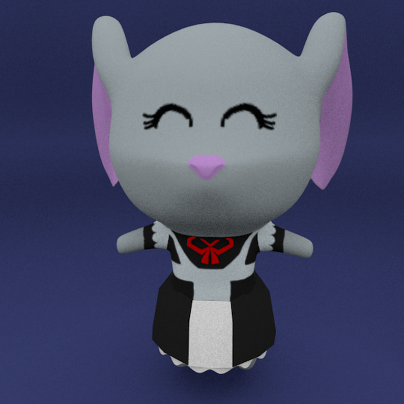Mouse Maid by KingZer0