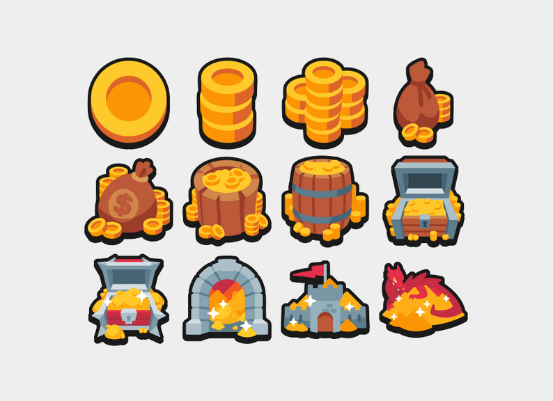 Vector Item Tiers by RhosGFX