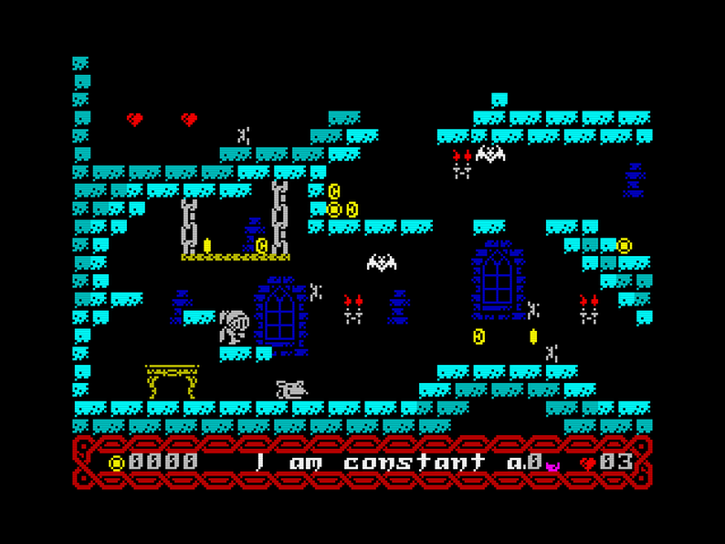 Castle Escape (ZX Spectrum 48K-128K) by IrataHack