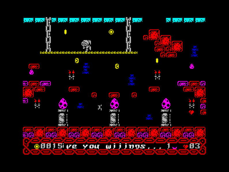 Castle Escape (ZX Spectrum 48K-128K) by IrataHack