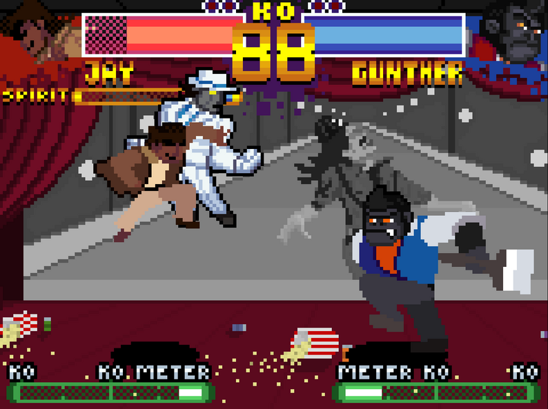 KNOCK-OUT ARCADE (version 0.10) by Jazz Boy