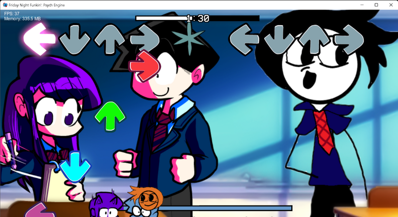 FNF Vs Komi Can't Communicate X Locke Mod by lockeweisz