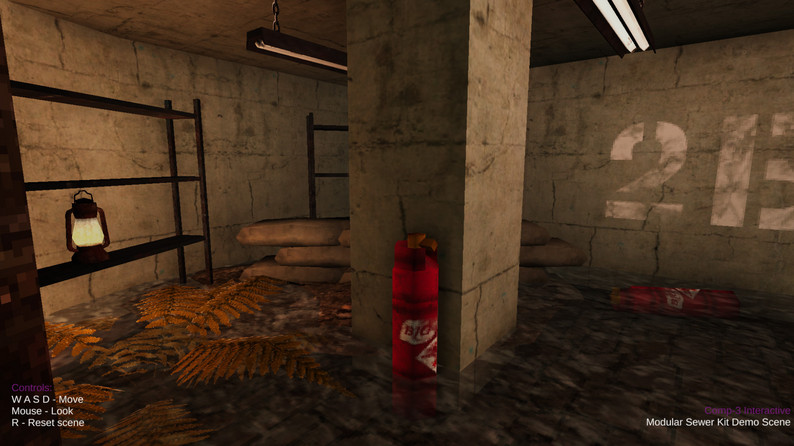 Modular PSX Sewer Kit Demo by Comp-3 Interactive