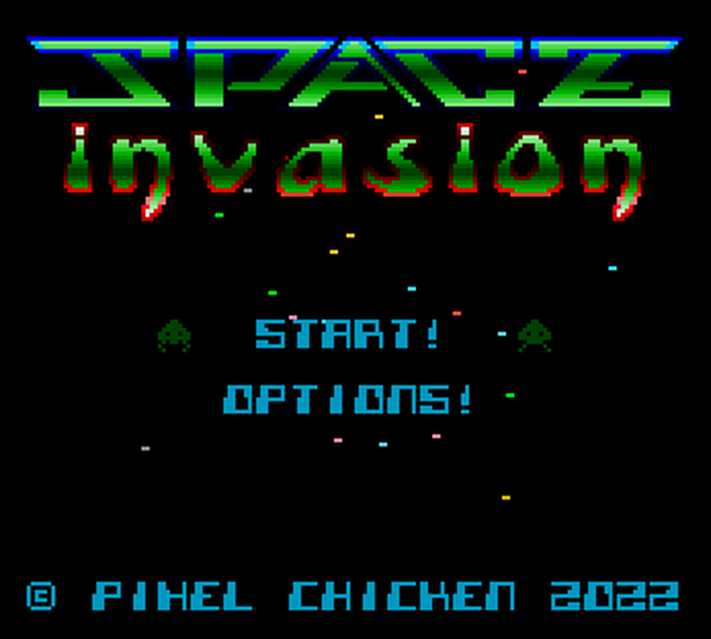 Space Invasion (Game Boy Color) by Thalamus Digital Publishing Ltd.