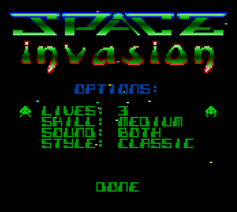 Space Invasion (Game Boy Color) by Thalamus Digital Publishing Ltd.