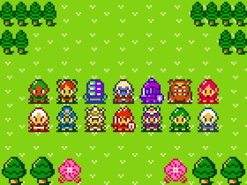 RPG RETRO ASSET by Indie8bit