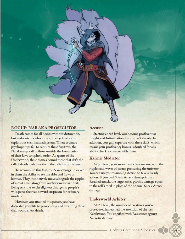 Undying Corruption 5e: A Korean Adventure Book by Nine Heavens Press