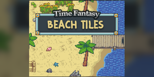 Beach Tileset by finalbossblues
