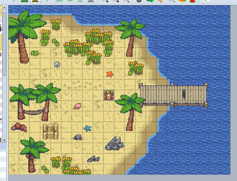 Beach Tileset by finalbossblues