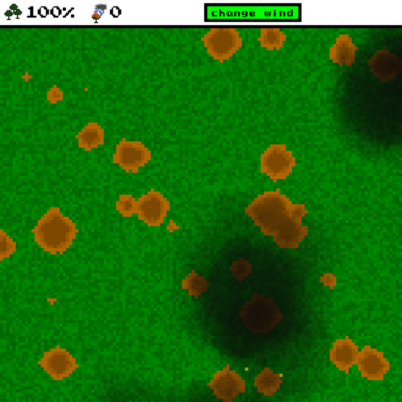 Forest Fire Simulator by bacaar
