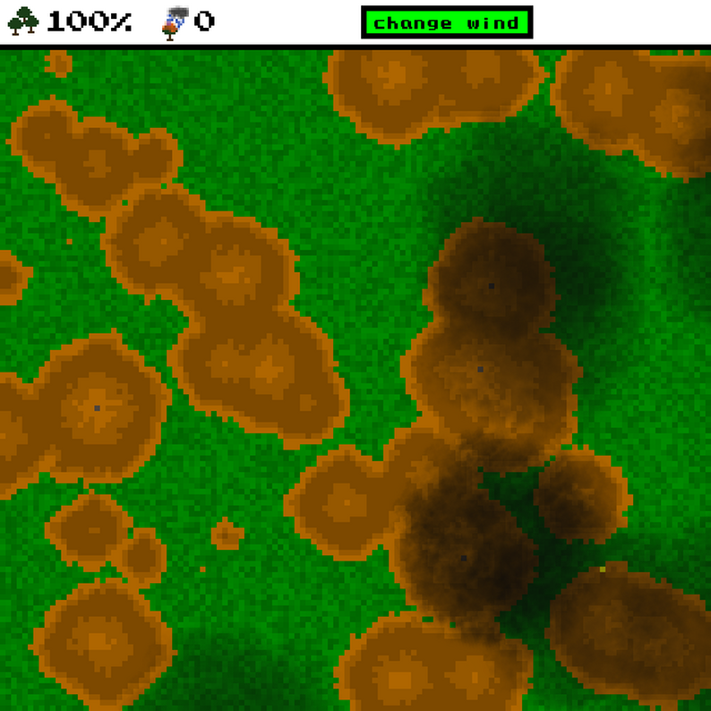 Forest Fire Simulator by bacaar