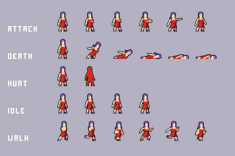 Free Halloween Characters by Free Game Assets (GUI, Sprite, Tilesets) Free Halloween Characters by Free Game Assets (GUI, Sprite, Tilesets)