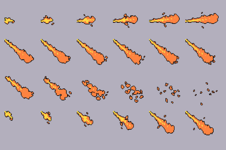 Fire Pixel Art Animations by Free Game Assets (GUI, Sprite, Tilesets) Fire Pixel Art Animations by Free Game Assets (GUI, Sprite, Tilesets)