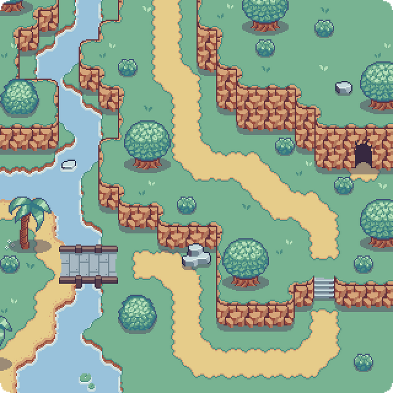 Exterior Tileset Pack by Bagas Aditya Winata