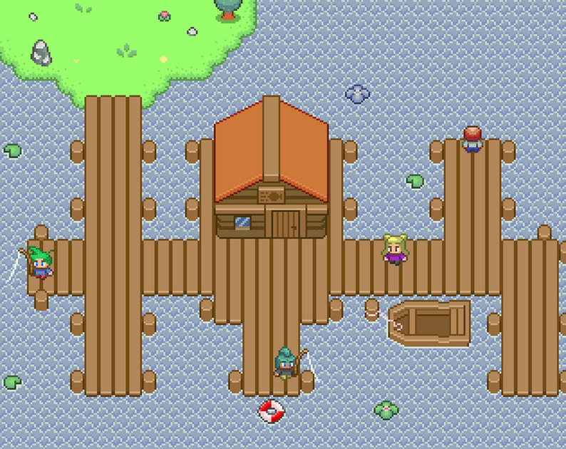 Harbor Cute RPG 16x16 retro tileset asset pack! by PixyMoon