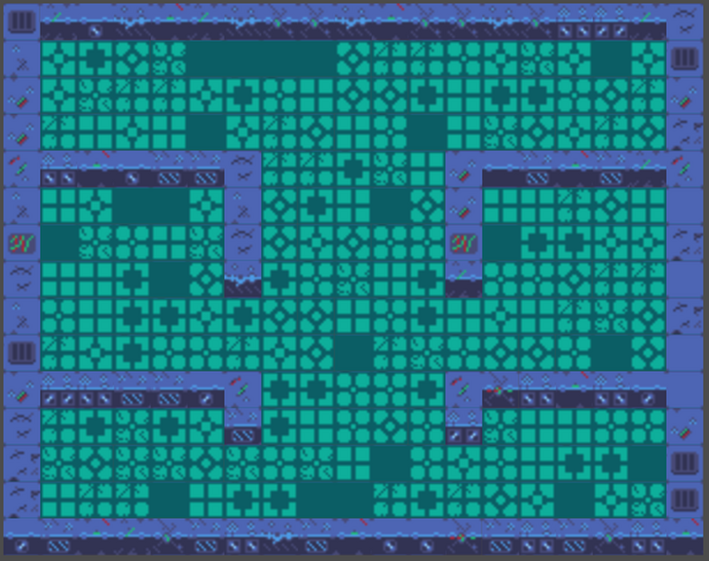 Sci-fi Interior Roguelike Tilemap by Exaltech