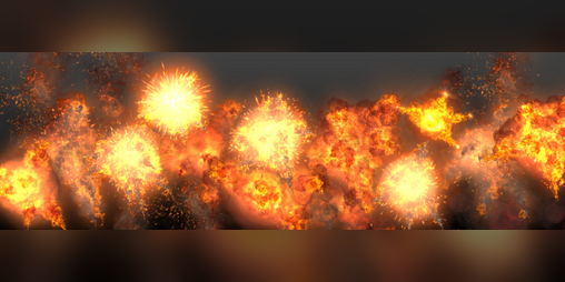 Animated Explosions Pack 4 by Castor Studios