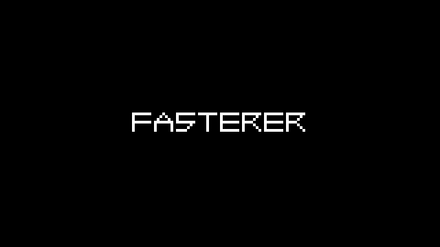 Fasterer demo by Madamin_Z
