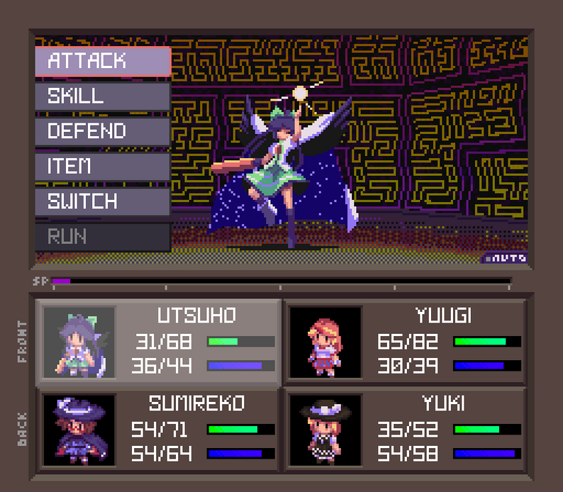 Touhou Artificial Dream in Arcadia DEMO by potemki11
