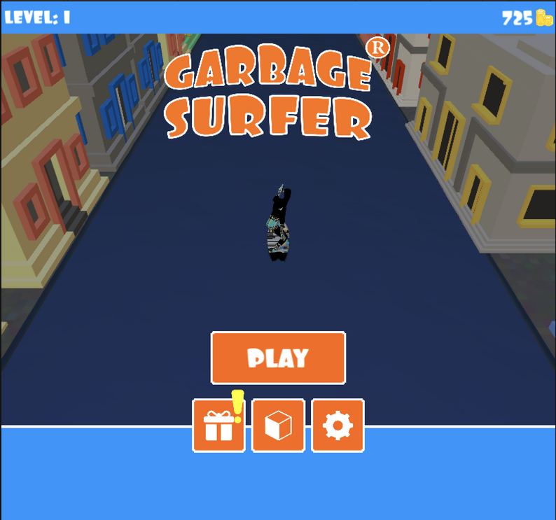 Garbage Surfer by funcley