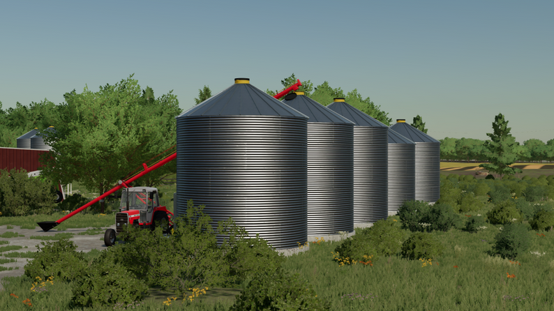 FS22 Westeel Rosco Bins by Glen006 Modding