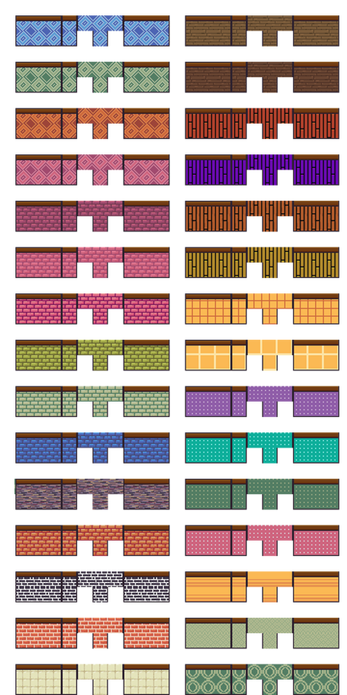 Interior Tileset Asset Pack- 16x16 by Rcp Studios