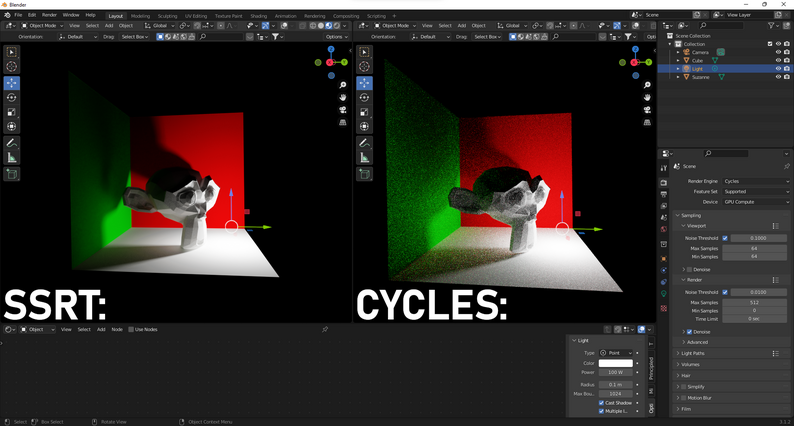 Screen Space Ray Tracing - Blender by PedroPLopes