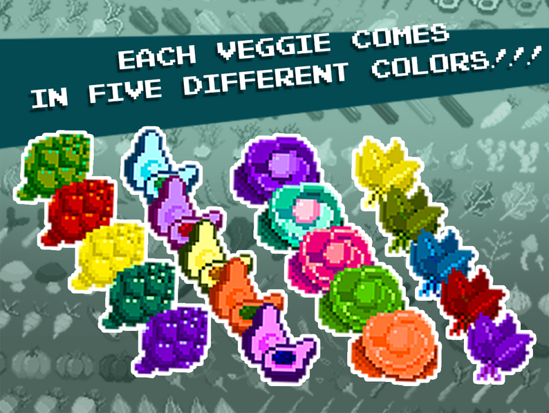 Pixel Vegetable Pack! by redbuddi