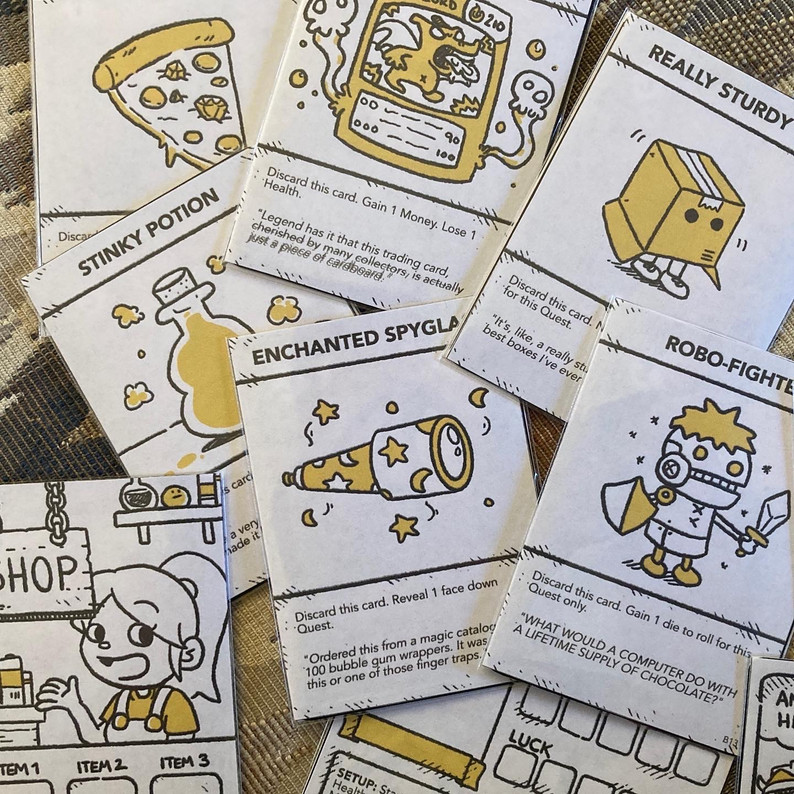 Quests Over Coffee by Shenbot Makes