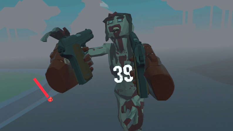 Low Poly Zombie Madness | VR Game by Rambutan Dog Games