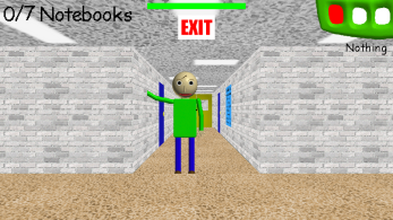 Old Baldi's Basics Textures by Funky_boi